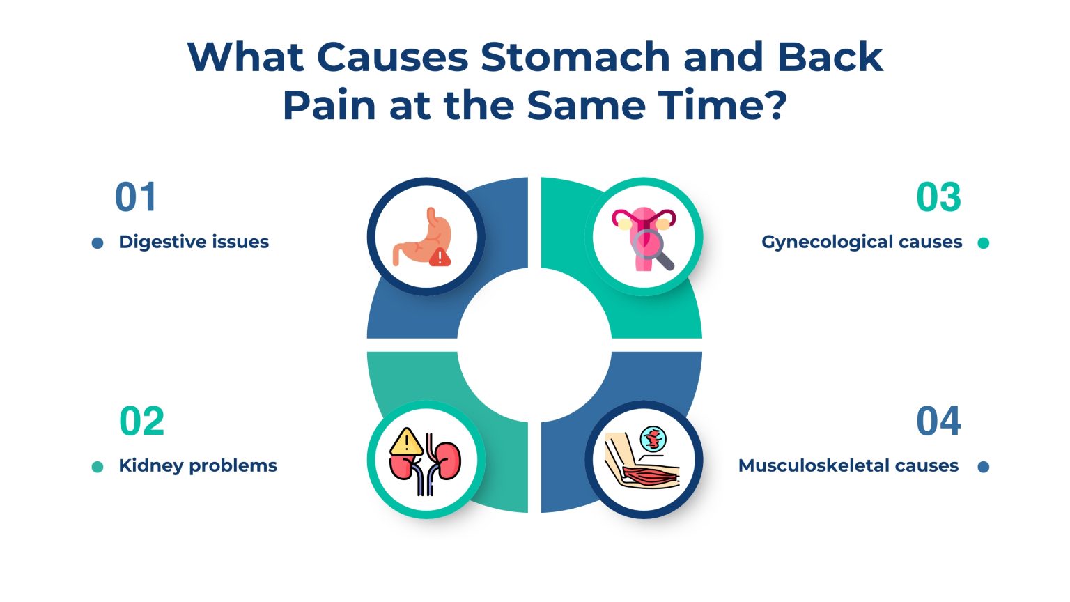 Stomach and Back Pain Together: Causes & Relief